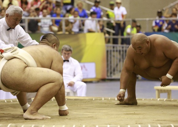 Sumo, el deporte estrella en los juegos de Cali