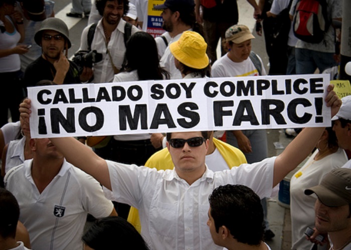 ¡No más Farc!
