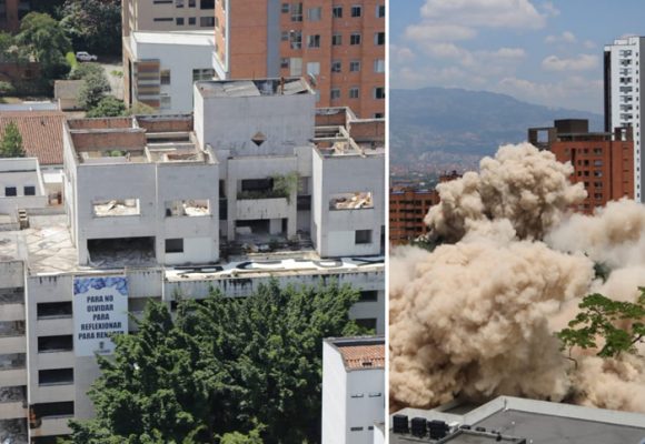 La caída del edificio Mónaco y el fin de una sombría época de terror ...