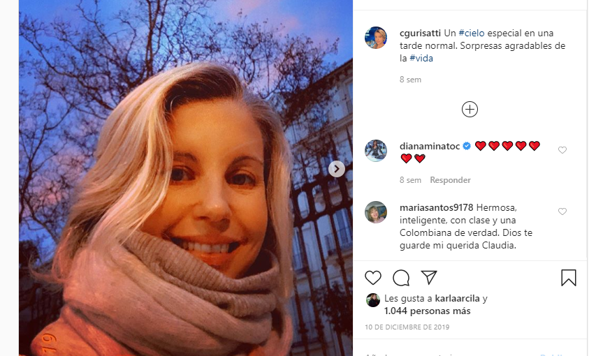 La vida de Claudia Gurisatti en Madrid: cero intensidad