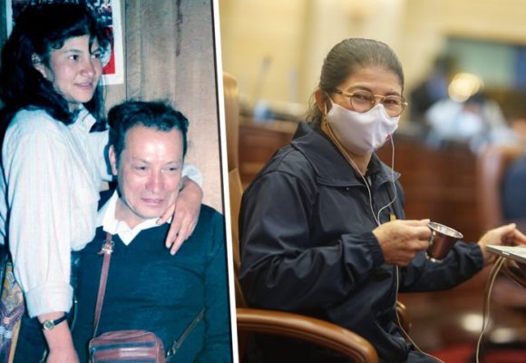 Senadora de las Farc le pidió abrazo a víctima....y la dejaron con los ...