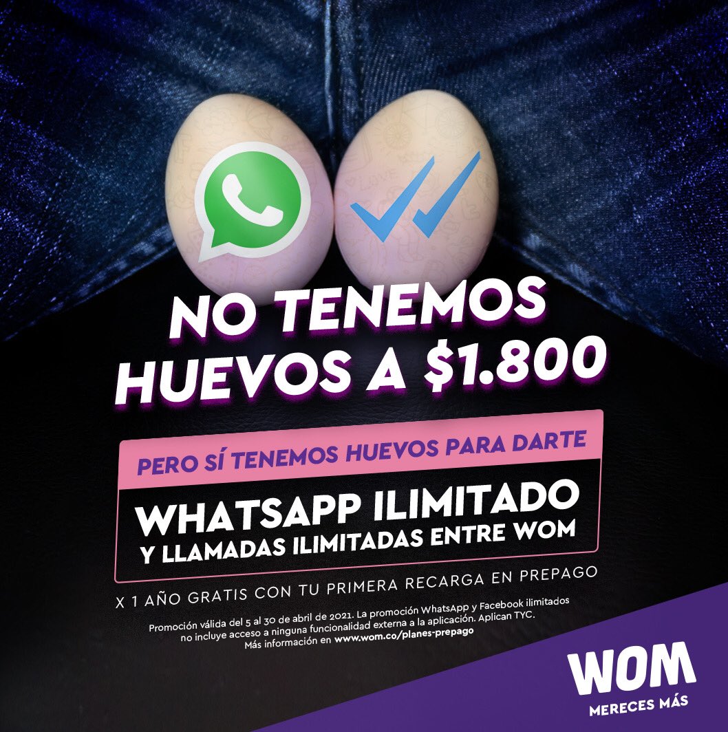 Los creativos de Wom que pusieron a correr a Claro y Movistar