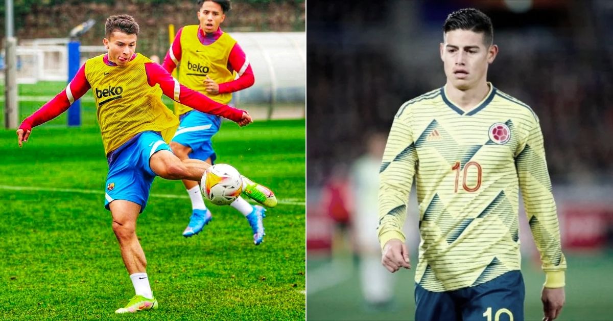 Juanda Fuentes, el juvenil colombiano que juega en el Barcelona y pinta ...