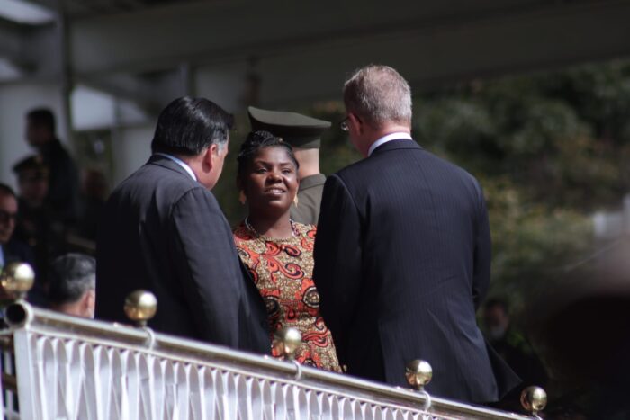 Francia Márquez se engalanó para recibir al nuevo director de la Policía