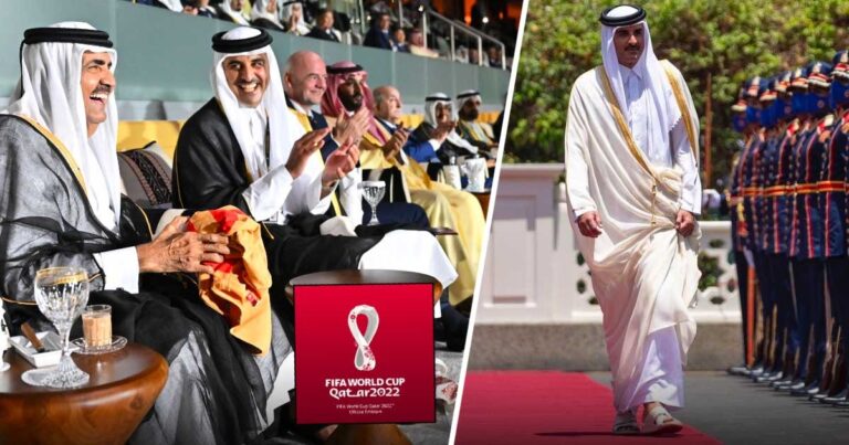El poderoso emir Tamim bin Ammad Al Thani de Catar que coronó su sueño ...