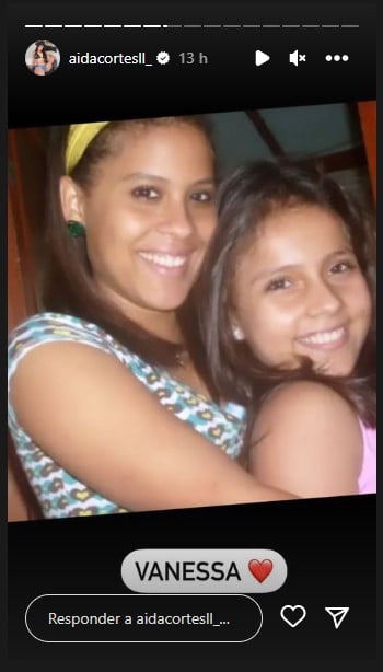 Sigue con cara de niña: la foto de Aida Cortés antes de ser la modelo ...