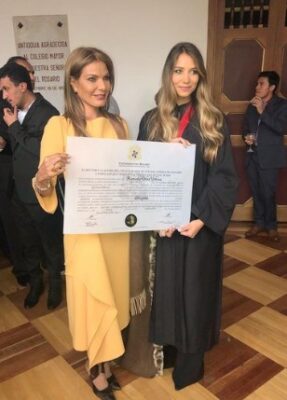 Prefirió ser abogada a reinita: Manuela, la espectacular hija de María ...