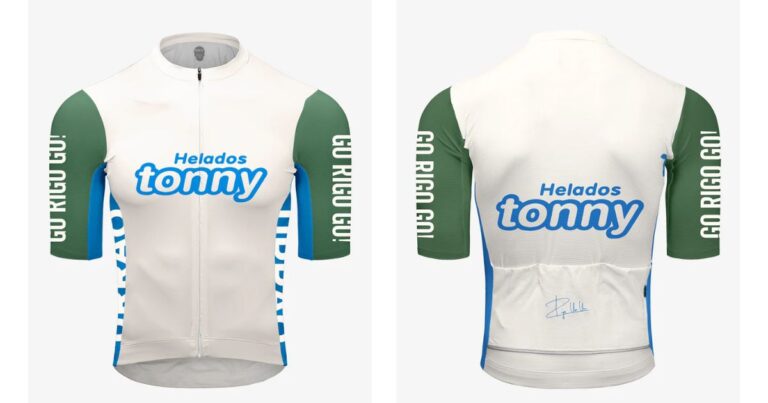 ¿Cuánto vale el primer uniforme de Rigo? El ciclista lo está vendiendo