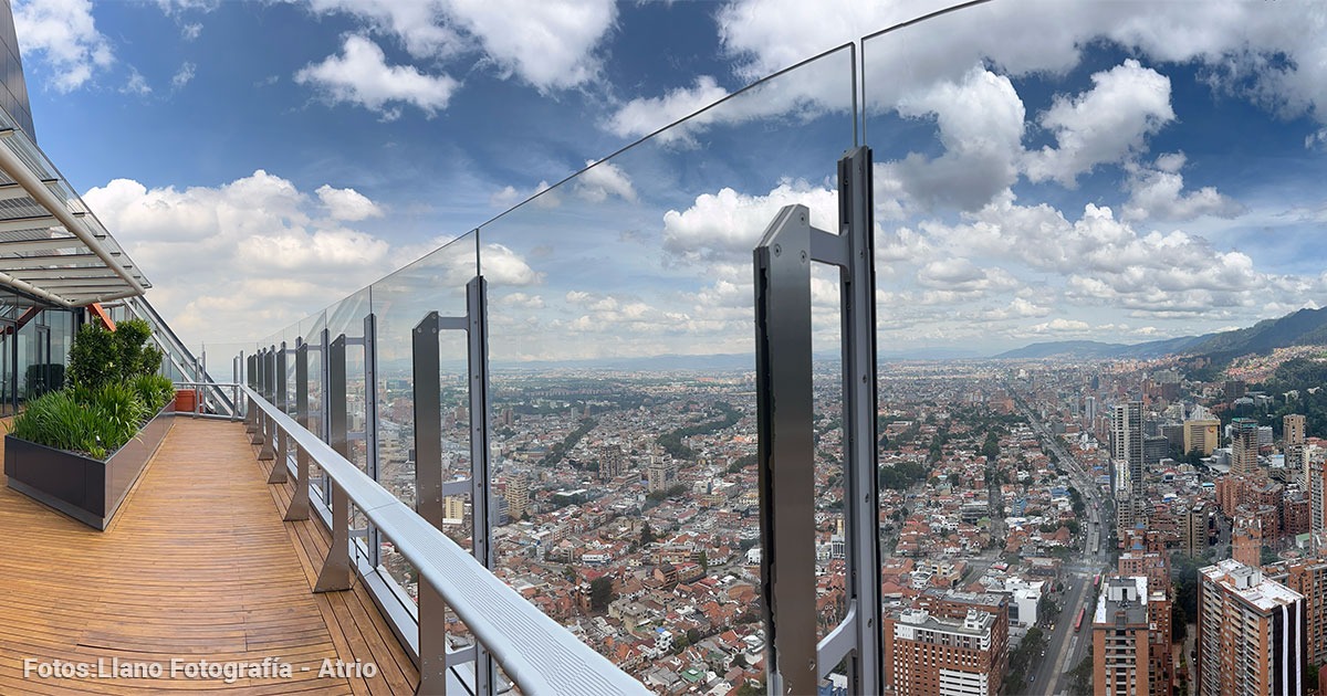 El empresario que levantó Atrio, el edificio más alto de Bogotá y ...