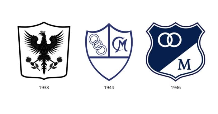 Así era el primer escudo de Nacional, Millonarios y Santa Fe; muy ...