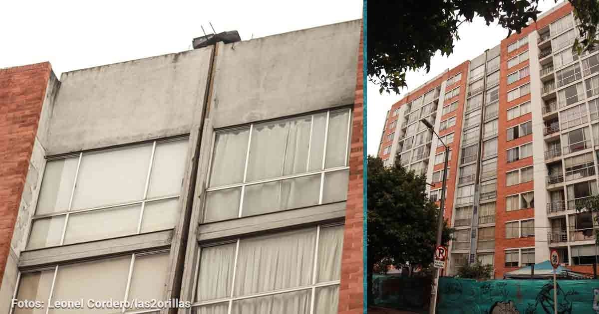 Los constructores de un edificio en Bogotá que está en peligro de caerse a quienes la Super ya ...