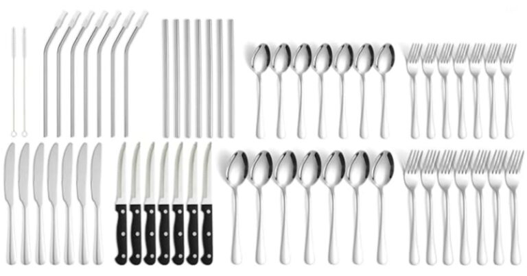 Así puede comprar un kit de cubiertos de 8 puestos muy completo por ...