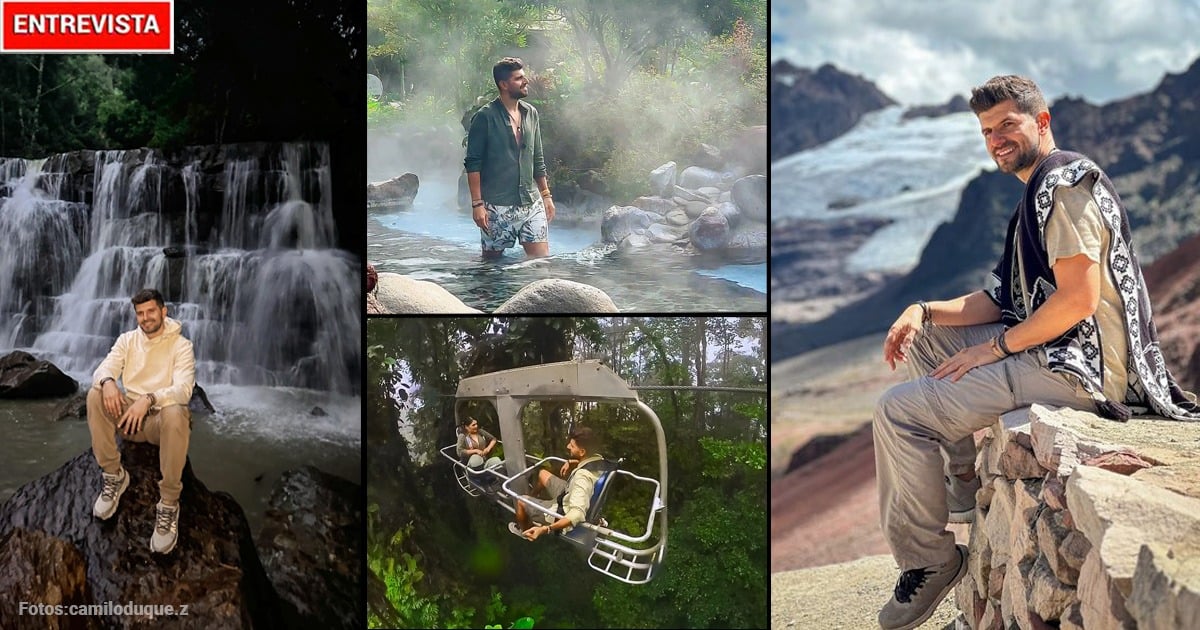 Camilo Duque, el paisa que soltó un trabajo de oficina para ser influencer de viajes y lo logró