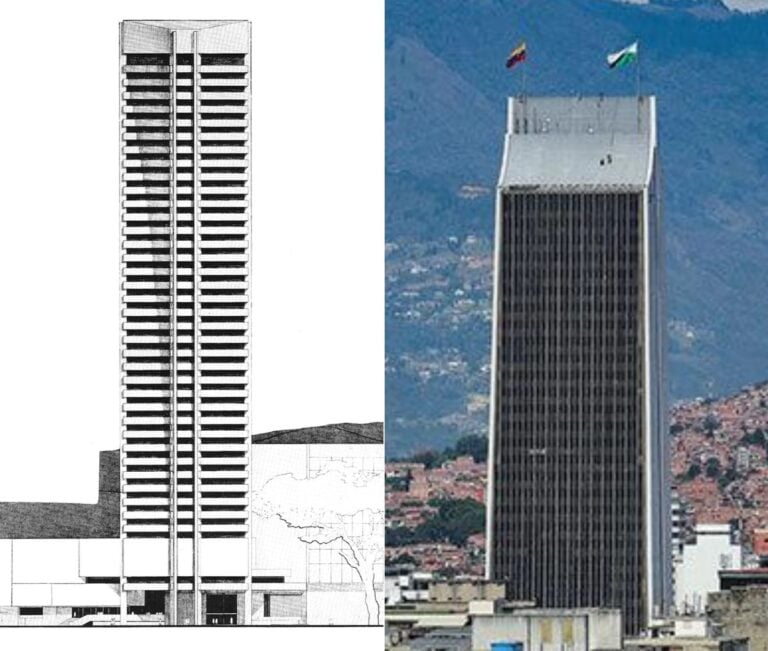 Los arquitectos que diseñaron la Torre Colpatria, el edificio que volvió moderna a Bogotá