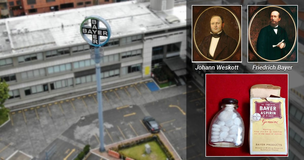 Ellos son los alemanes dueños de la gigante Bayer, la empresa que se inventó la aspirina