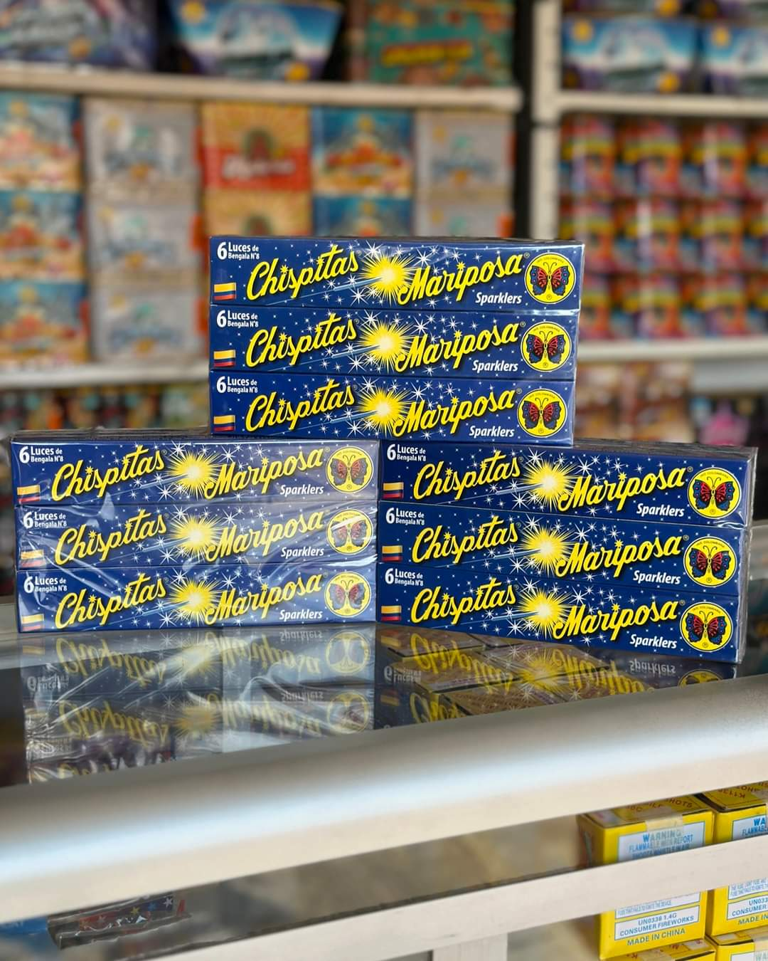 Chispitas Mariposa: las luces de bengala que se niegan a desaparecer